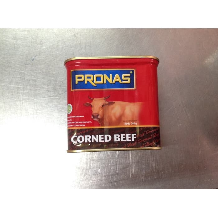 Jual Pronas Corned Beef Kaleng 340 gram | Pronas Kornet Daging Sapi ...