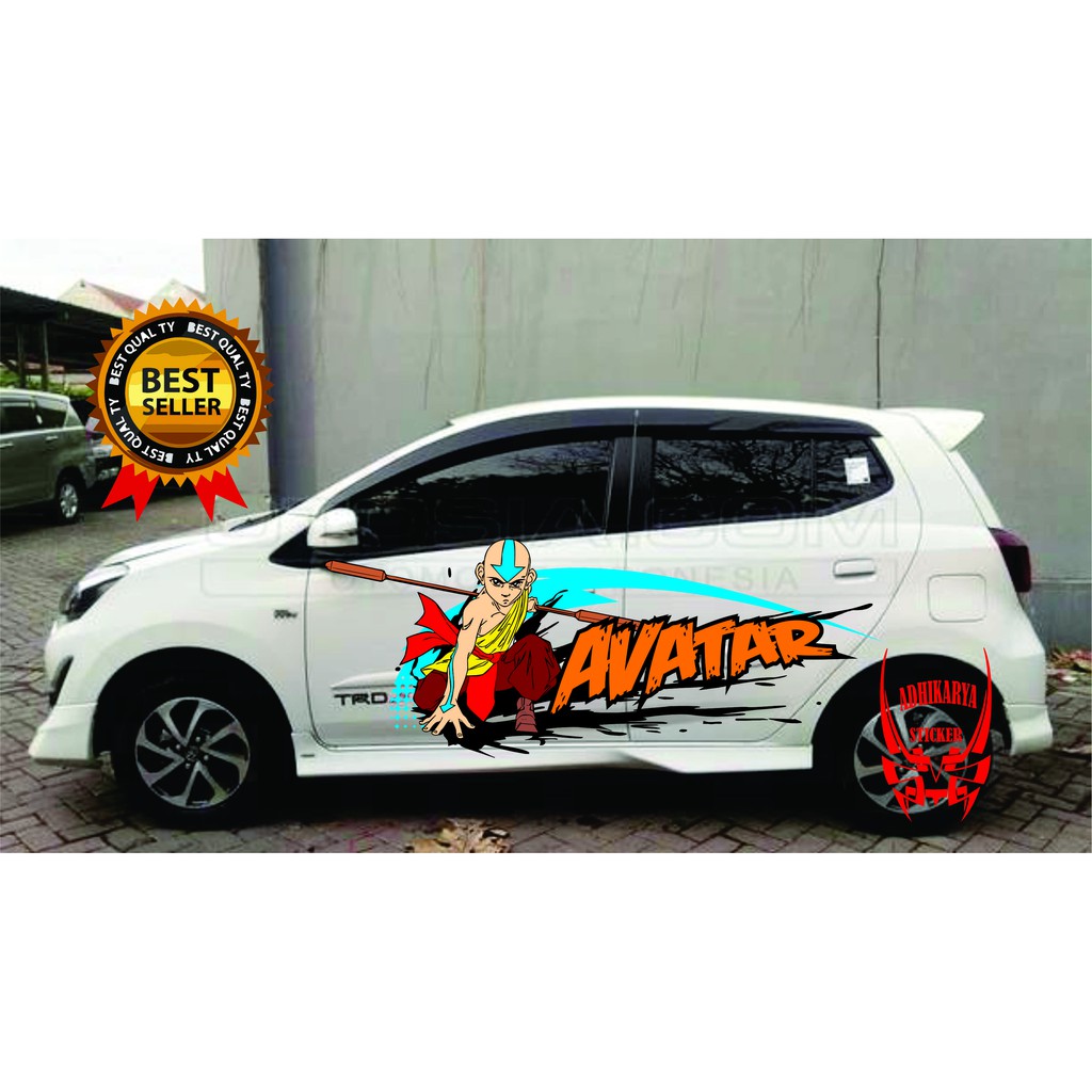 Jual STIKER MOBIL AVATAR DECAL DEKAL STIKER KERETA KACA MOBIL BELAKANG ...