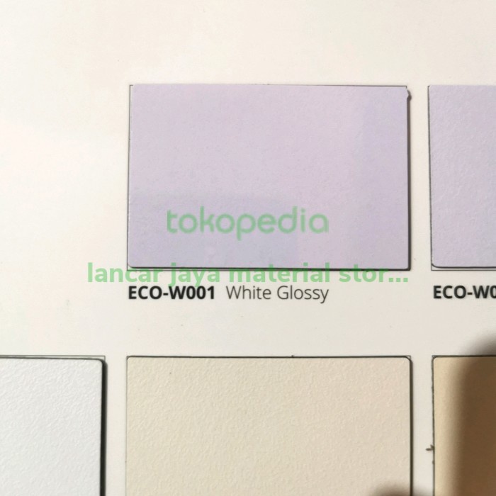 Jual HPL ECO PUTIH GLOSSY DOFF Mate bukan carta taco splendor homega ...