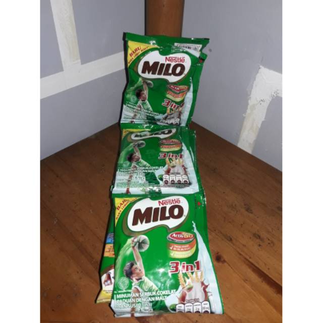 Jual Nestle milo 3 in 1 sachet isi 10 pcs | Shopee Indonesia