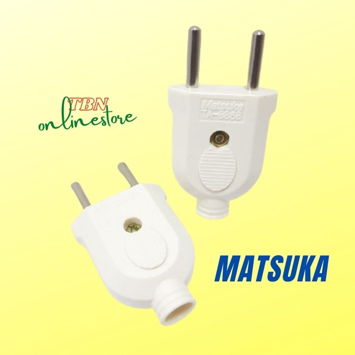 Jual Steker Mini Gepeng Tusuk Kontak Matsuka TA 8858N / colokan / Stop ...