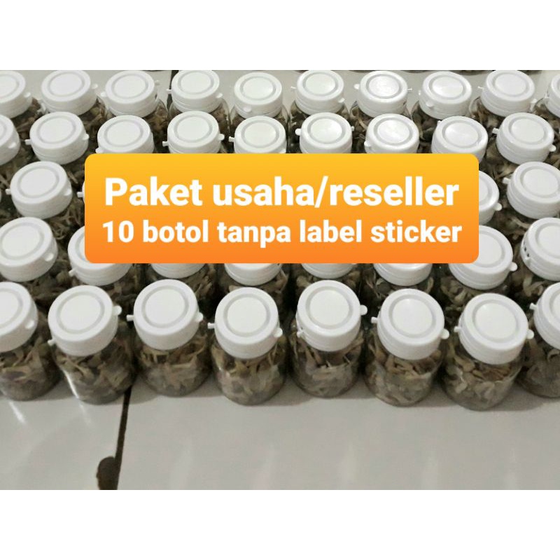 Jual (PAKET USAHA/RESELLER) MPOT PUTIH UTUH ISI 20 GRAM KEMASAN BOTOL ...