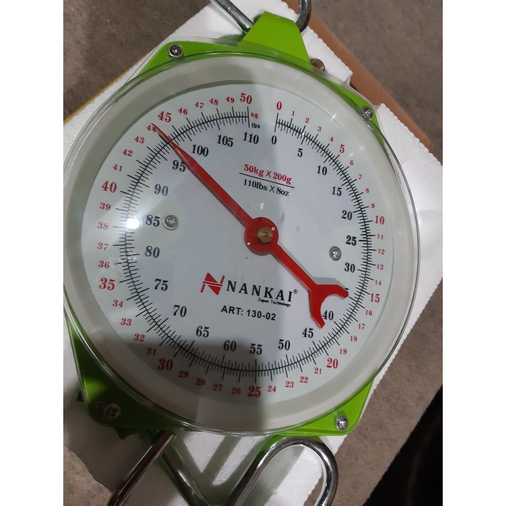 Jual Timbangan Bulat Analog Gantung 50kg Nankai | Shopee Indonesia