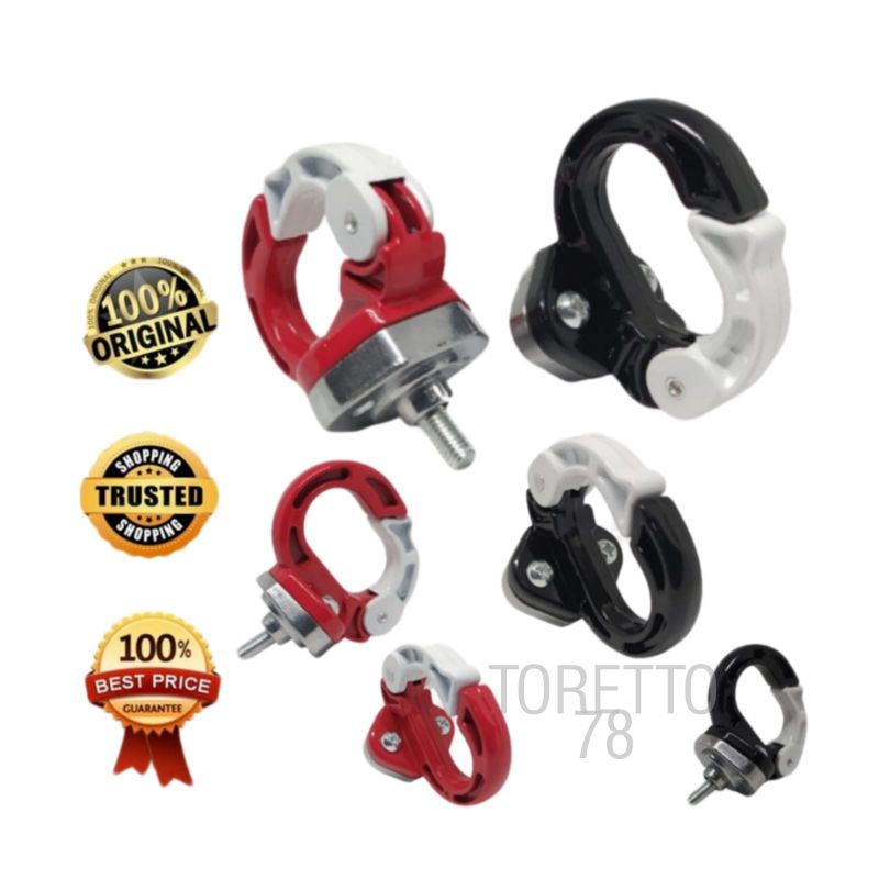 Jual Gantungan Barang Motor Bulat Centolan Motor Besi Gantungan Barang ...