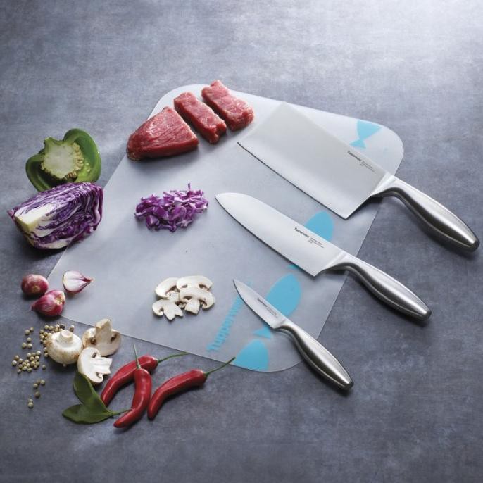 Jual TUPPERWARE TCOO ASIAN PRO KNIFE SET TERLARIS6543 | Shopee Indonesia