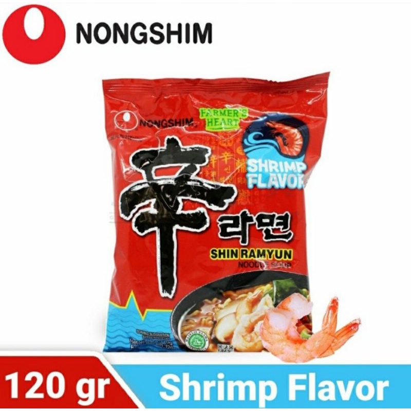 Jual NongShim Shrimp Shin Ramyun K-NOODLE Halal MUI | Shopee Indonesia