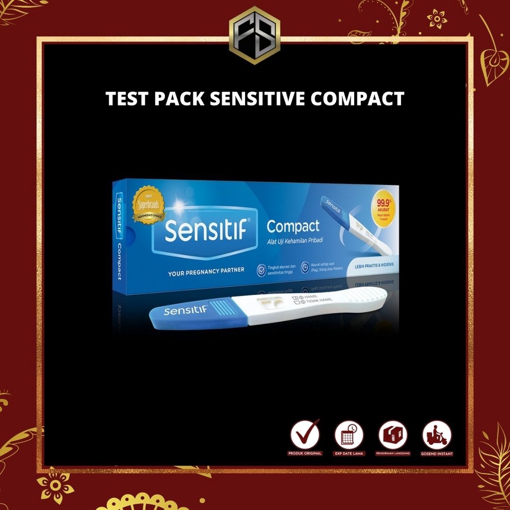 Jual Tes Kehamilan / Test Pack / Sensitif Compact | Shopee Indonesia