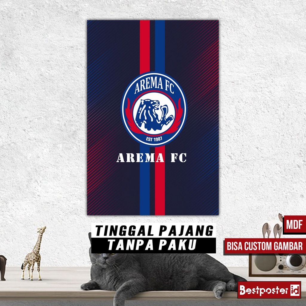 Jual Poster AREMA Frame Kayu BOLA MDF00304 | Shopee Indonesia