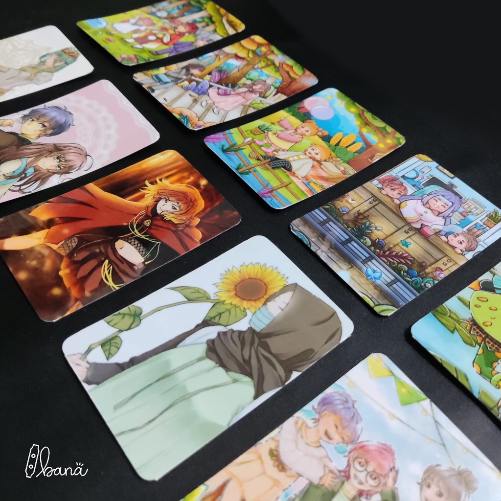Jual Cute Art Photocard Chibi Photocard | by BANA | Shopee Indonesia