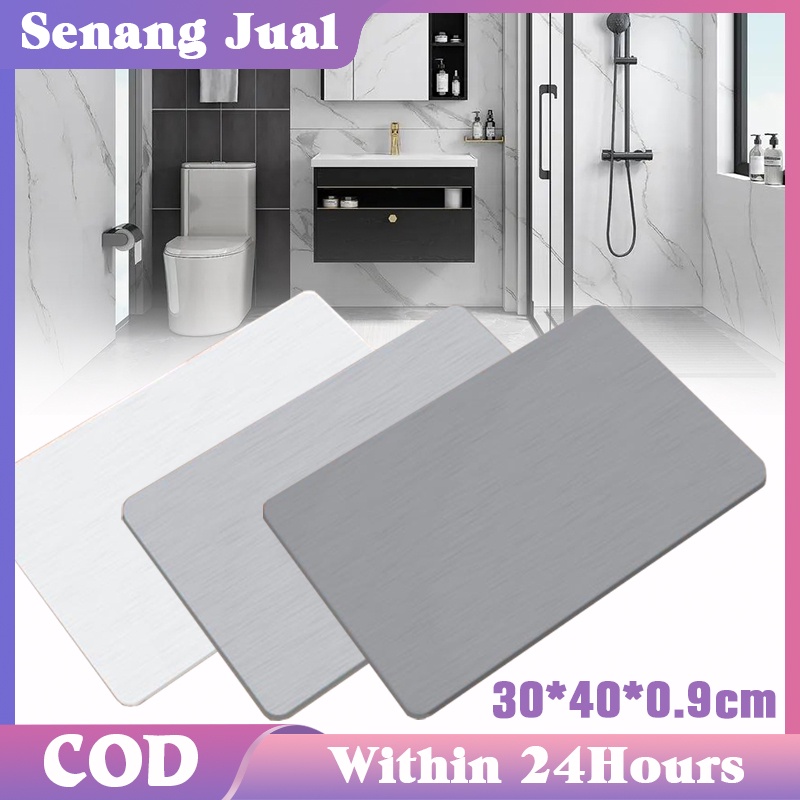 Jual Keset Diatomite Anti Bau Cepat Kering Keset Anti Slip Air Anti Bau ...