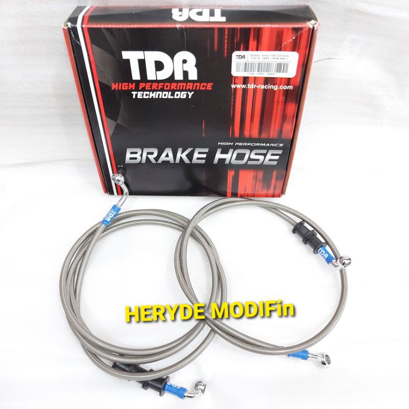 Jual Selang Rem Set Depan dan Belakang NMAX155 N MAX non ABS Original TDR Racing 110cm 210cm ...