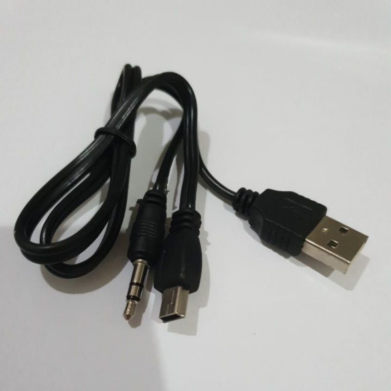 Jual 100% Baru Kabel Charger Konektor Jack Audio USB AUX Music Box MP3 ...