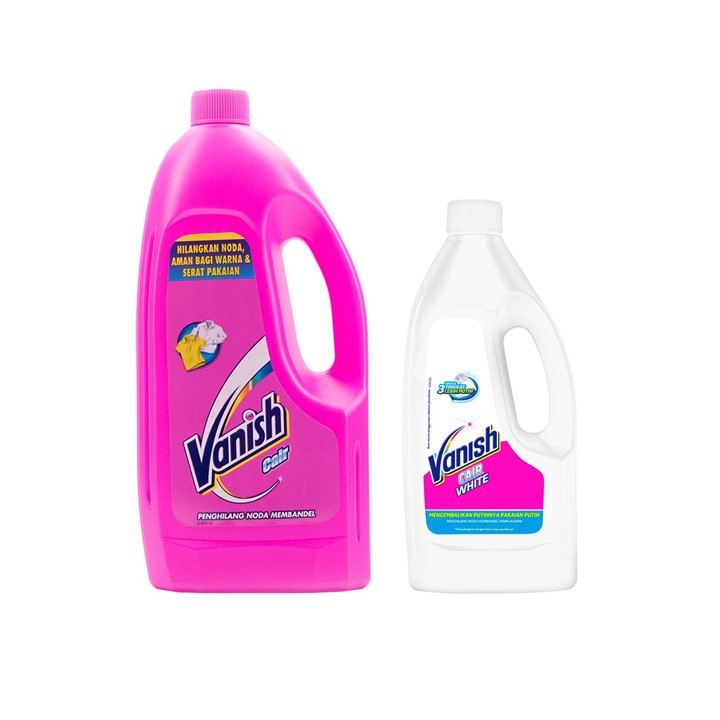 Jual Vanish Pink 1 L + Vanish White 500 ml | Shopee Indonesia