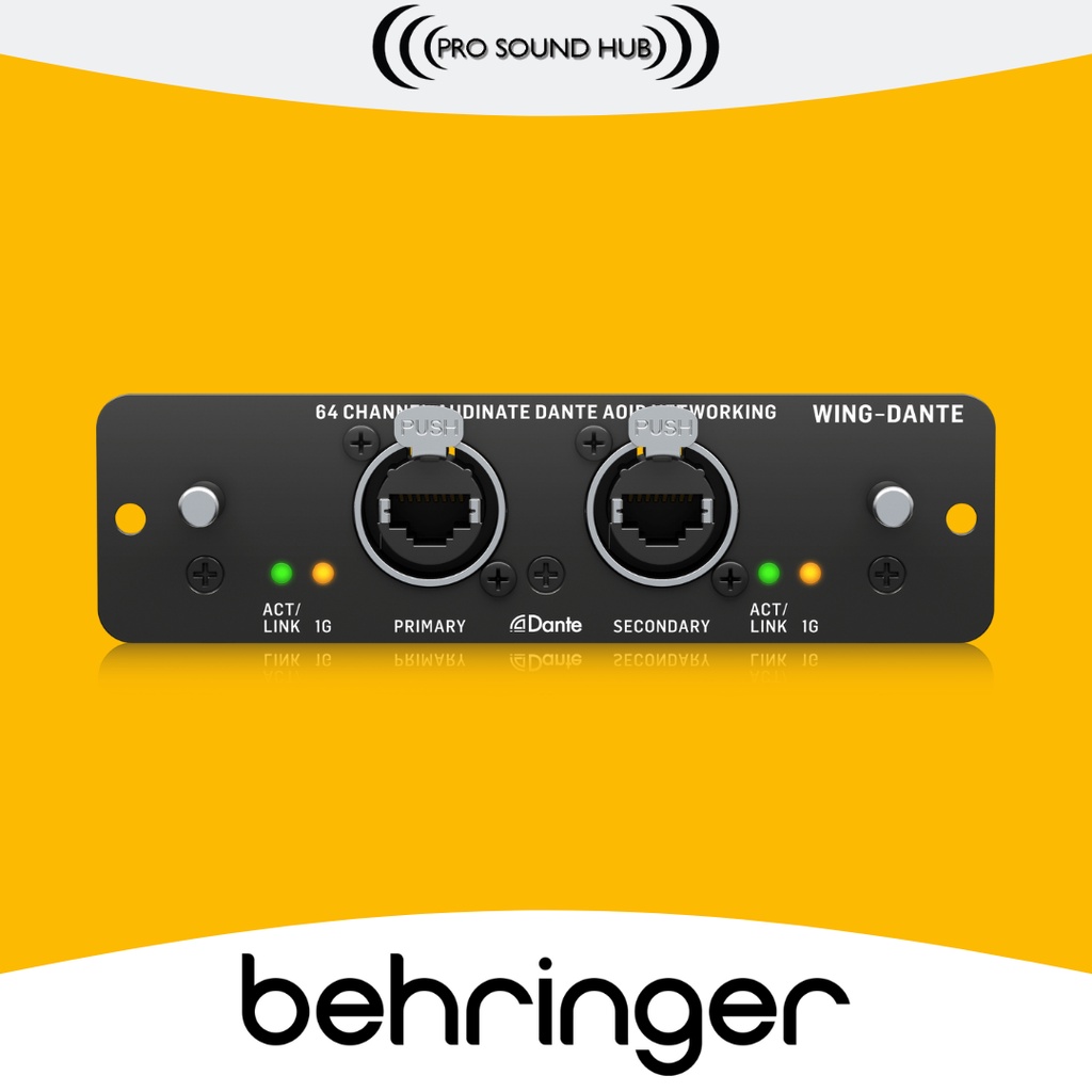 Jual Behringer WING-DANTE Expansion Card DANTE untuk Behringer WING ...