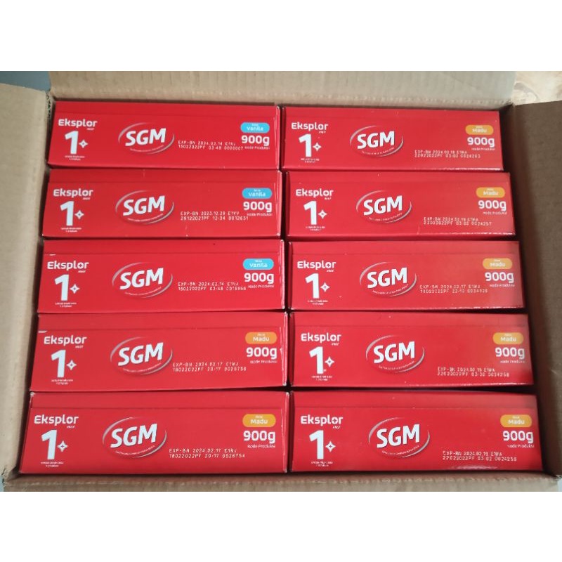 Jual SGM EKSPLOR 1 PLUS MADU VANILA 900 GRAM | Shopee Indonesia