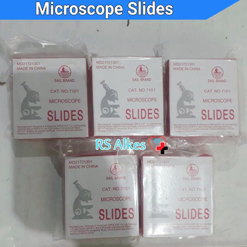 Jual Microscope Slides Object Glass Objek Glass | Shopee Indonesia