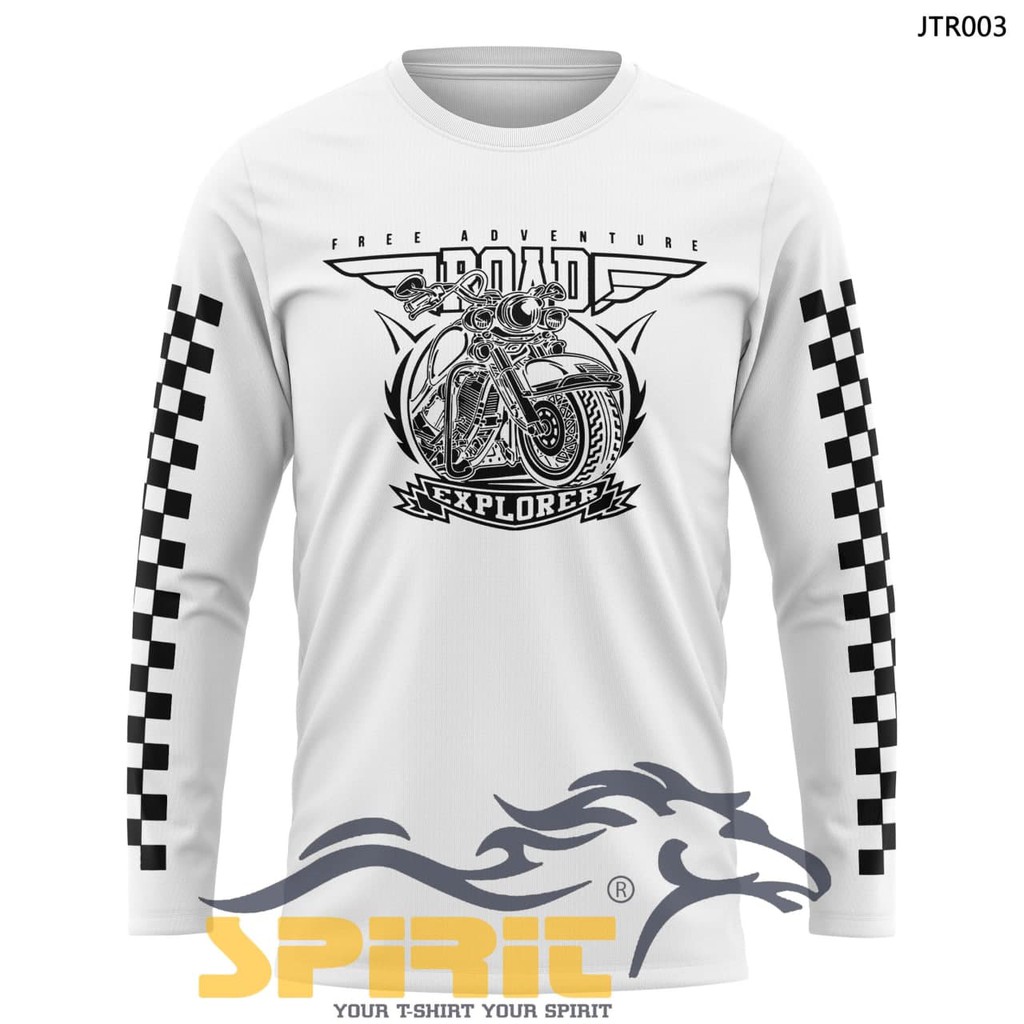 Jual baju motor raider terbaru keren lengan panjang pria premium distro ...