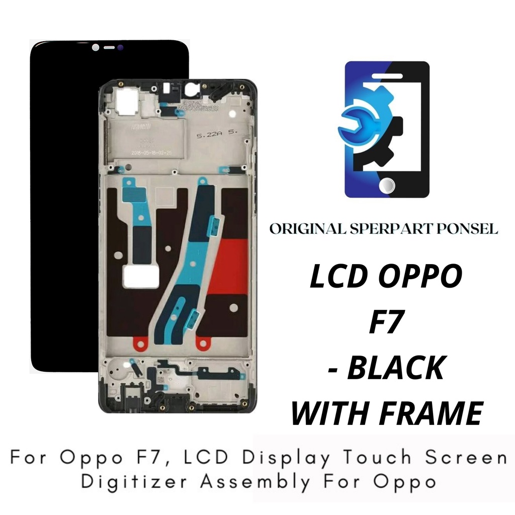 Jual LCD + FRAME OPPO F7 - F7 PRO KUALITAS ORIGINAL | Shopee Indonesia