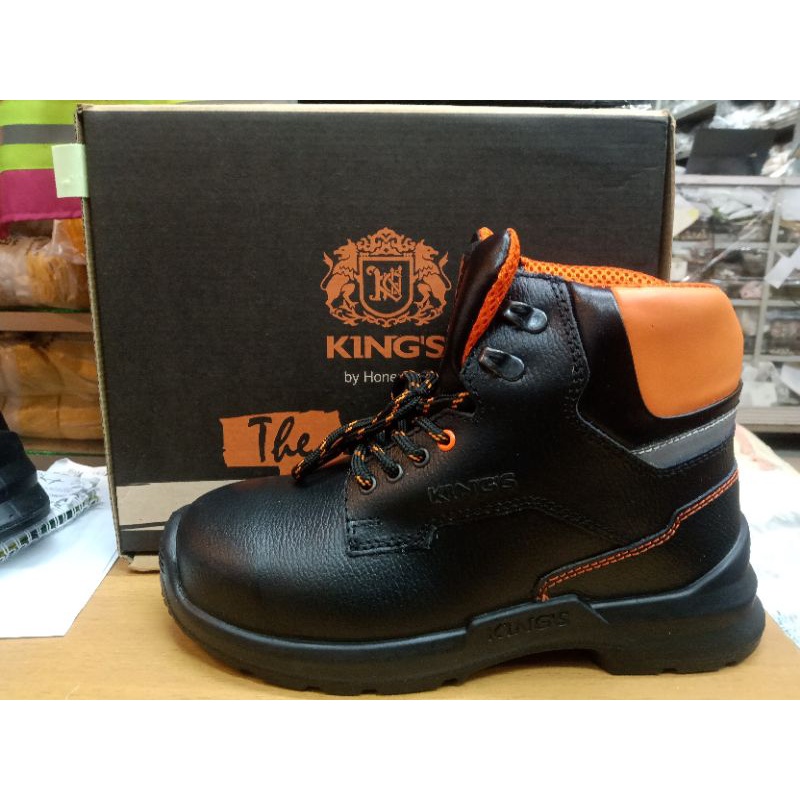 Jual SEPATU SAFETY KINGS KWS 301X ORIGINAL KULIT ASLI. | Shopee Indonesia