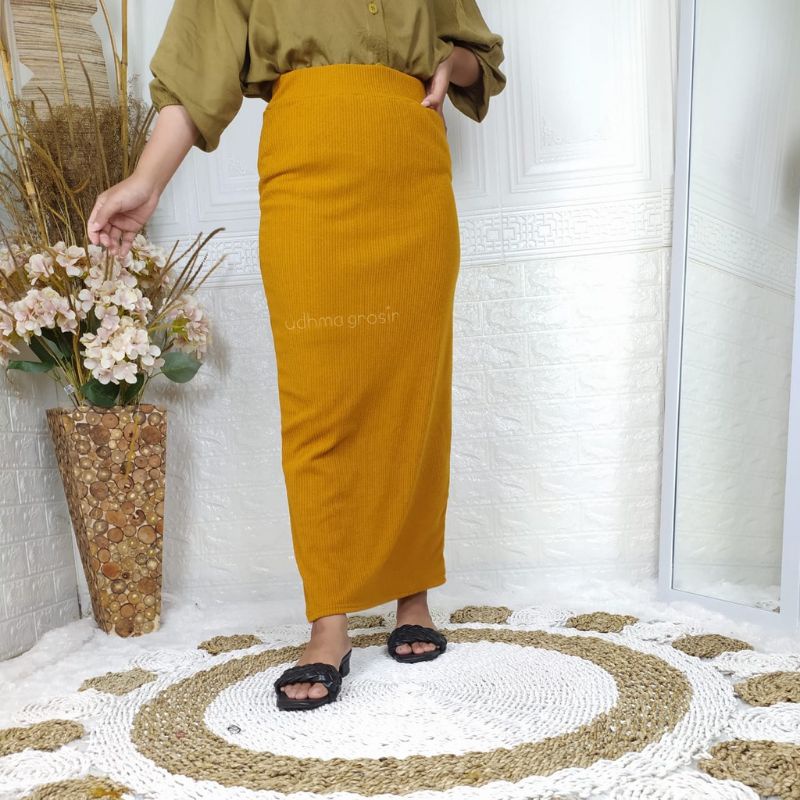 Jual ROK SPAN RAJUT KENIT | Shopee Indonesia