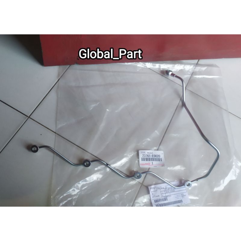 Jual pipe return HT130 pipa balik solar nozzle nozel injector nozzel ...