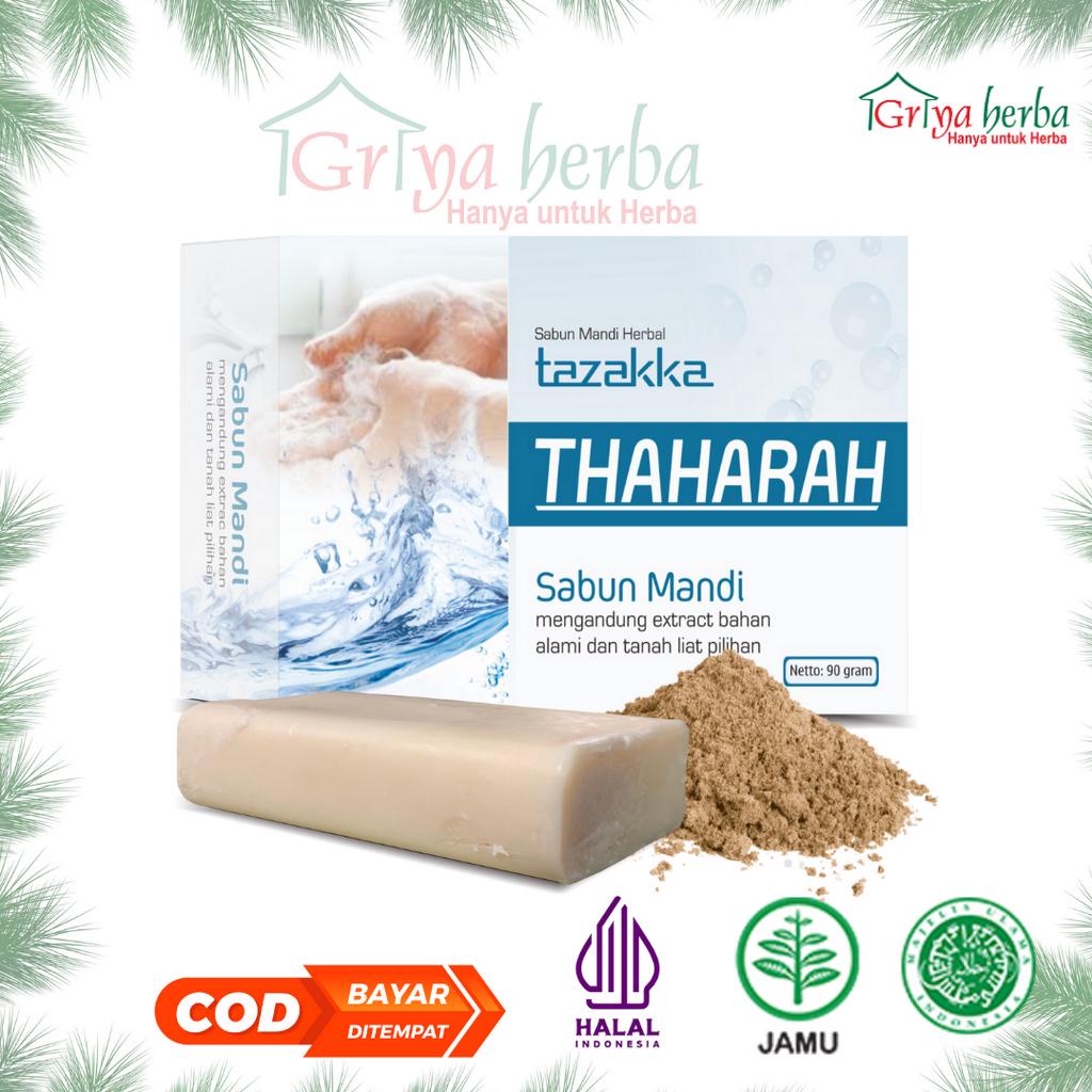 Jual Sabun Mandi THAHARAH Sabun Mandi Batang Herbal Tazakka Asli ...