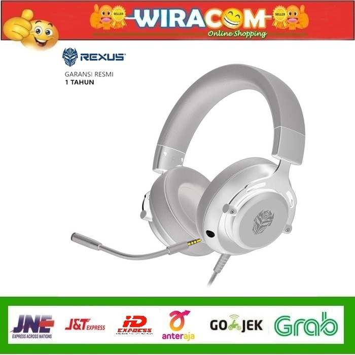 Jual Rexus Thundervox HX25 Stream Headset Gaming - Putih | Shopee Indonesia