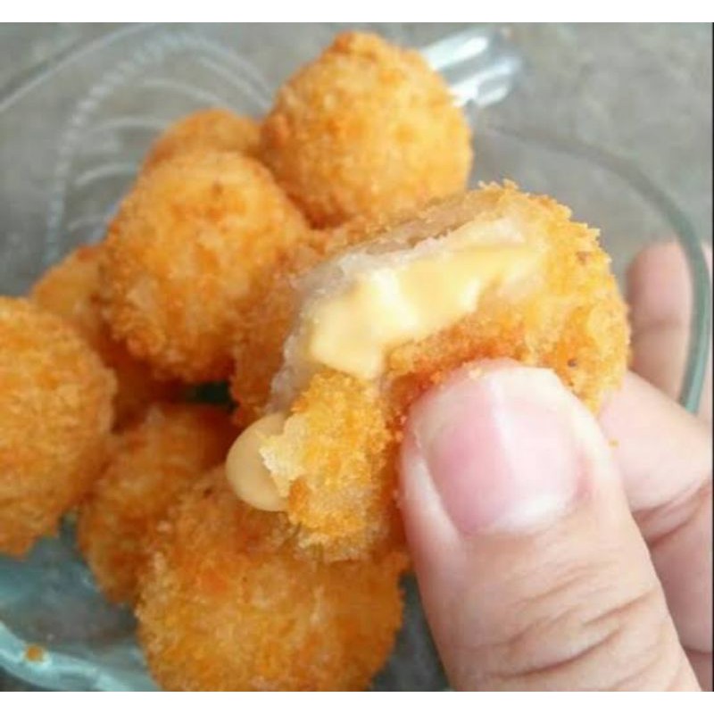 Jual cimol Mozarella crispy khas Garut camilan murah Surabaya khas ...