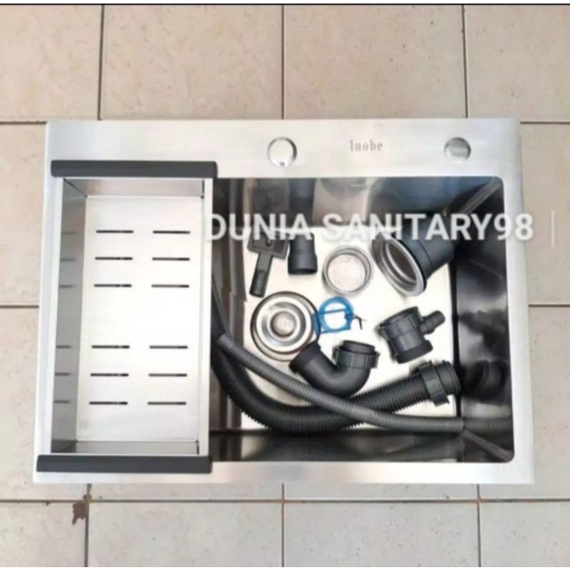Jual Bak Cuci piring INOBE 6045 Stainless Kitchen sink stainless ...