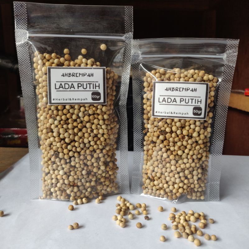 Jual Lada putih bulat 100gr | Shopee Indonesia