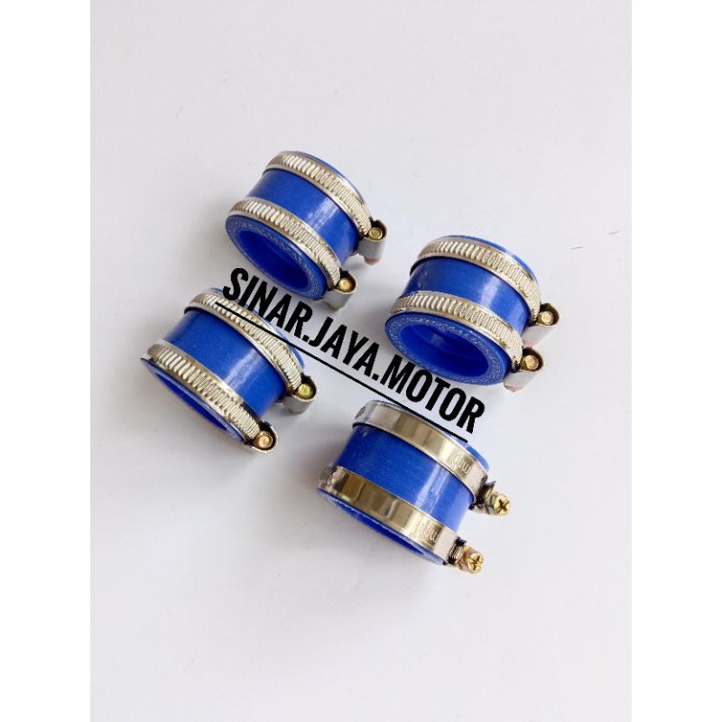 Jual INTAKE MANIPOL MANIPUL KARBURATOR PE PE 24 26 28 30 RACING KARET BIRU | Shopee Indonesia