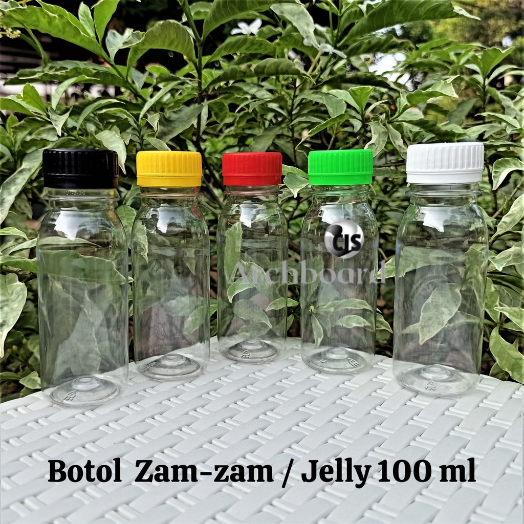 Jual Botol Zam - Zam 100 ml / Botol Jelly 100 ml | Shopee Indonesia