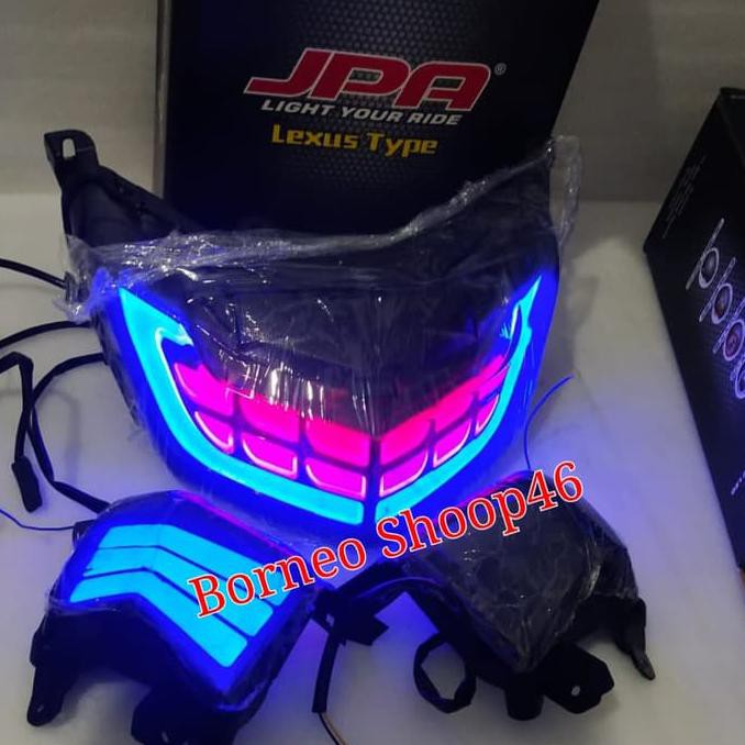 Jual Lampu Sein Nmax Sama Lampu Led Nmax JPA 3in1 Sepaket Lampu Stop ...
