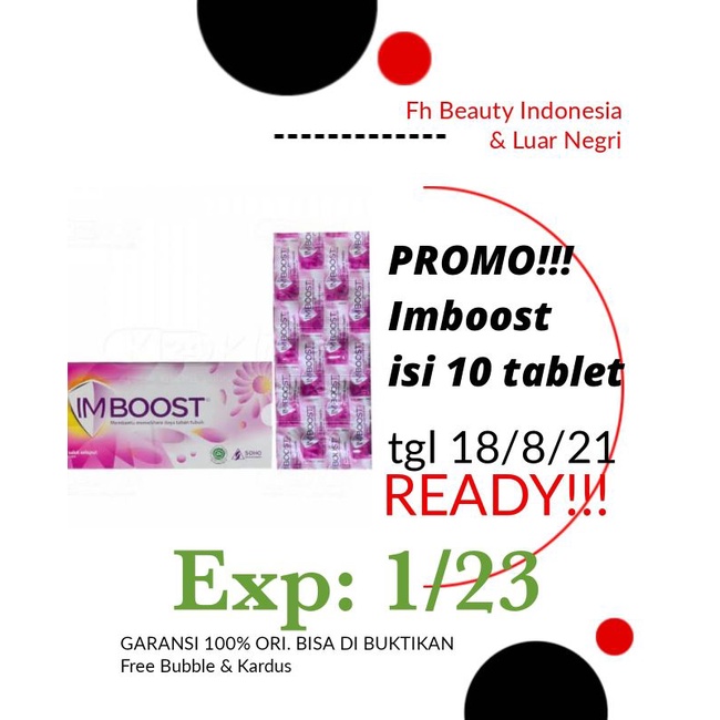 Jual Imboost hisap 21kaps,imboost tablet 10, imboost sirup 45ml, imboost sirup 60ml, imboost ...