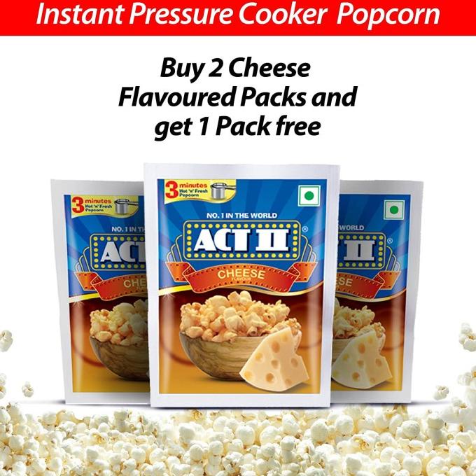 Jual :>:>:>:>] POPCORN ACT II Cheese Flavour ( Buy 2 Get 1 ) | Shopee ...