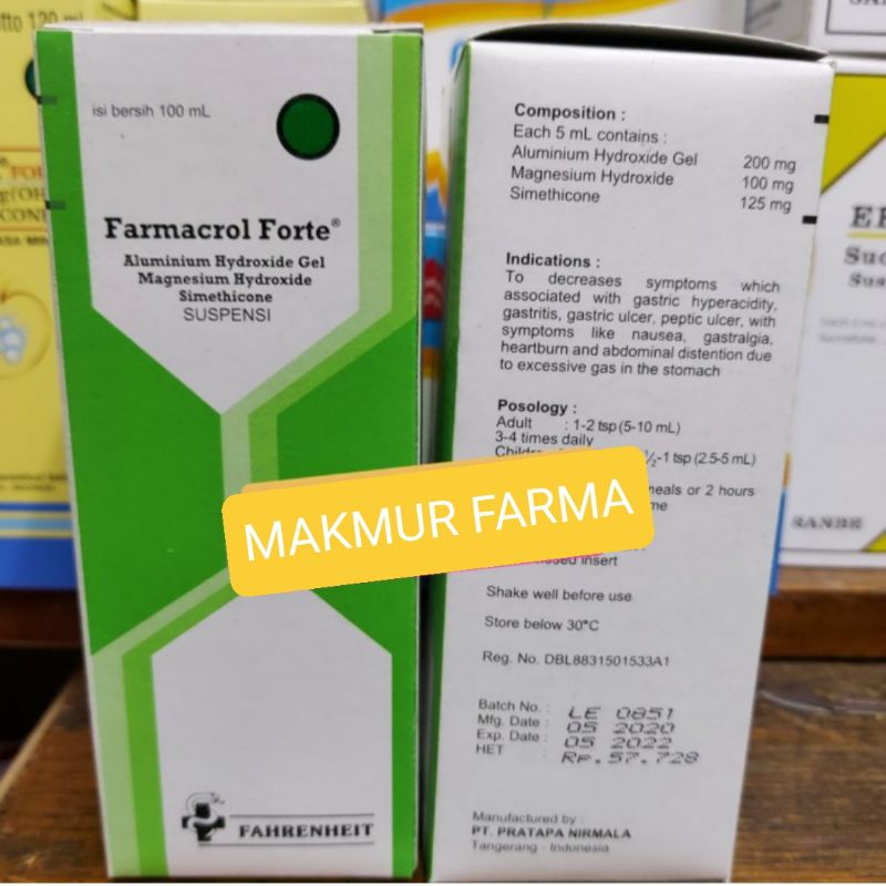 Jual farmacrol forte syrup 100ml | Shopee Indonesia