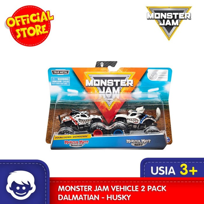 Jual Mainan Mobil MONSTER JAM Vehicle 2 Pack | Shopee Indonesia