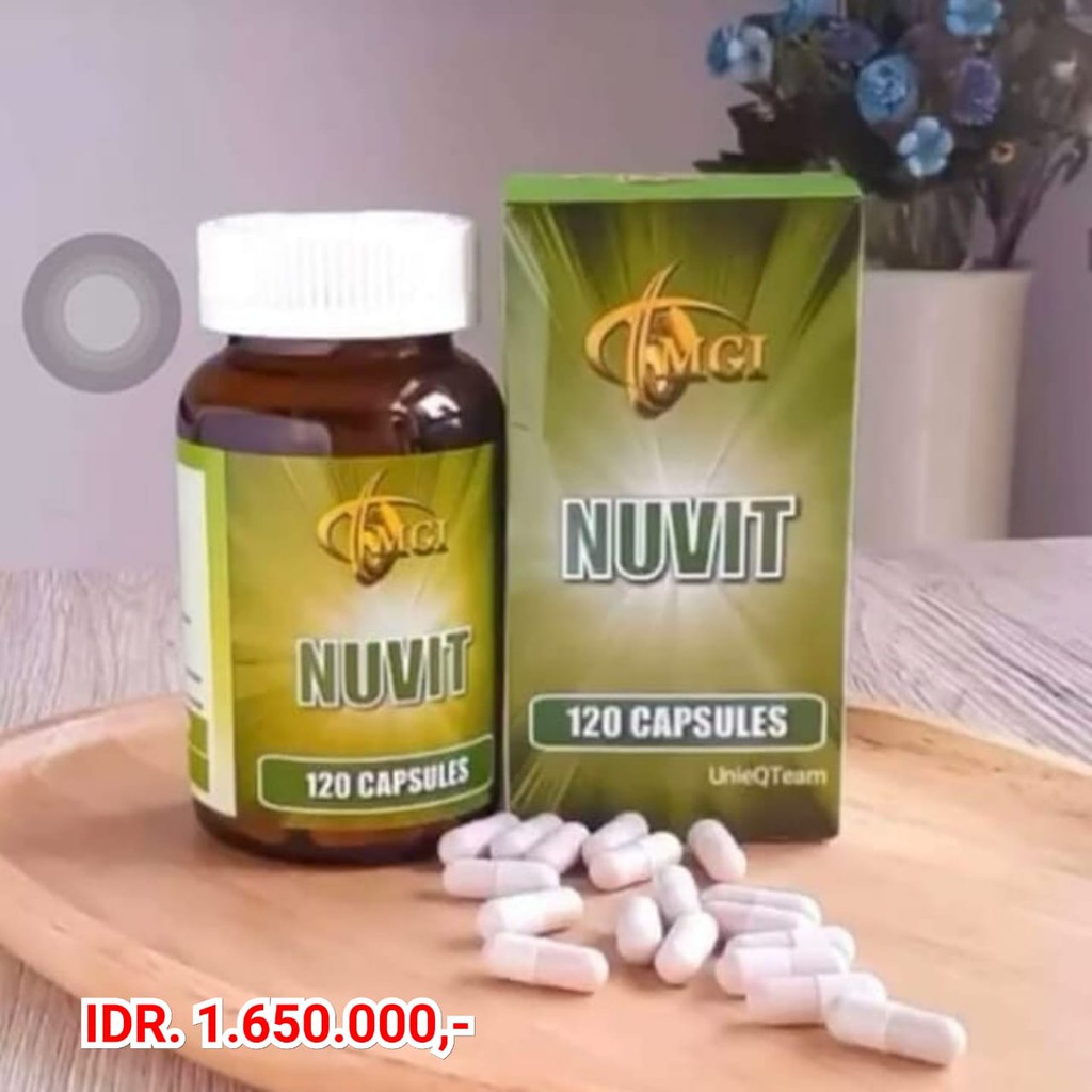 Jual VITAMIN KEKEBALAN TUBUH - DAYA TAHAN TUBUH - NUVIT MCI ORIGINAL ...