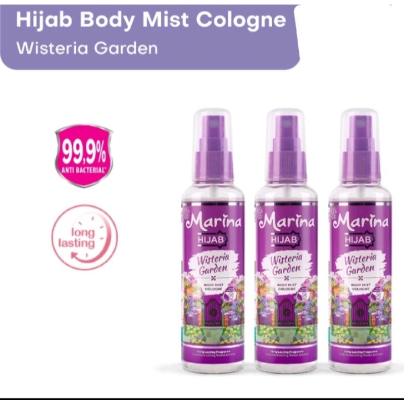 Jual Marina Hair & Body Mist - Wisteria Garden | Shopee Indonesia