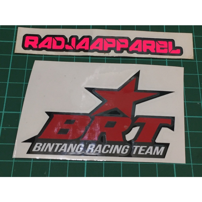 Jual Sticker Stiker Cutting BRT Bintang Racing Team | Shopee Indonesia