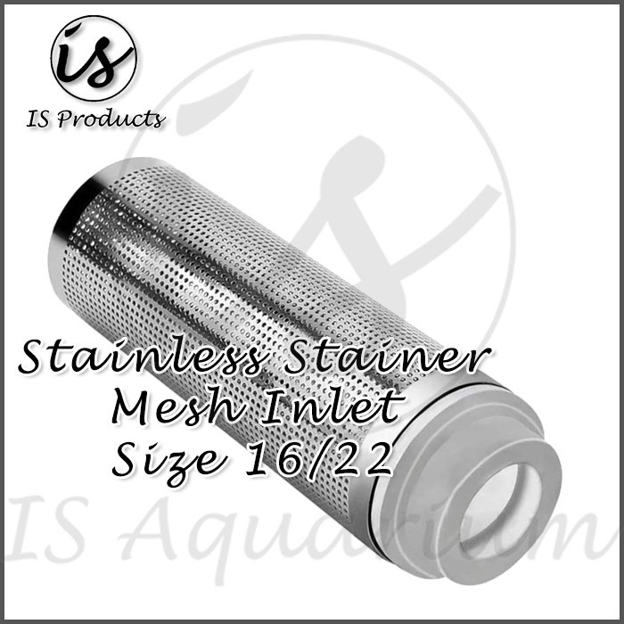 Jual Mesh Inlet Filter Stainless Steel 16/22 Stainer Inlet Aquascape ...