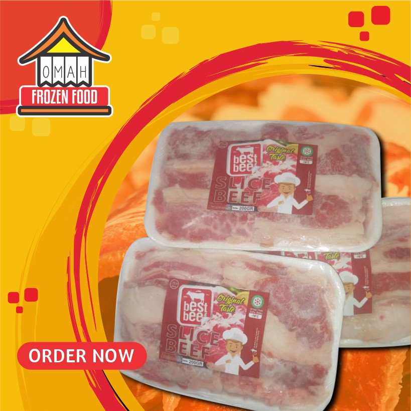 Jual Slice Beef dengan Lemak 250gr (NON COD DILUAR KOTA JATENG ...