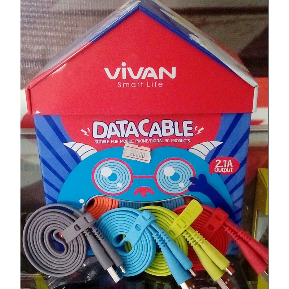 Jual kabel data type micro vivan original | Shopee Indonesia