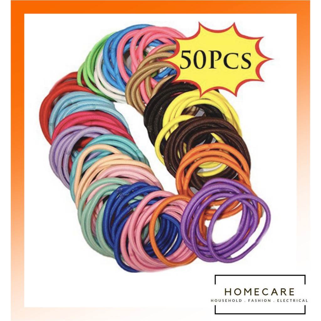 Jual HC A1-102 IKAT RAMBUT KARET KECIL WARNA-WARNI / KARET IKAT RAMBUT ...