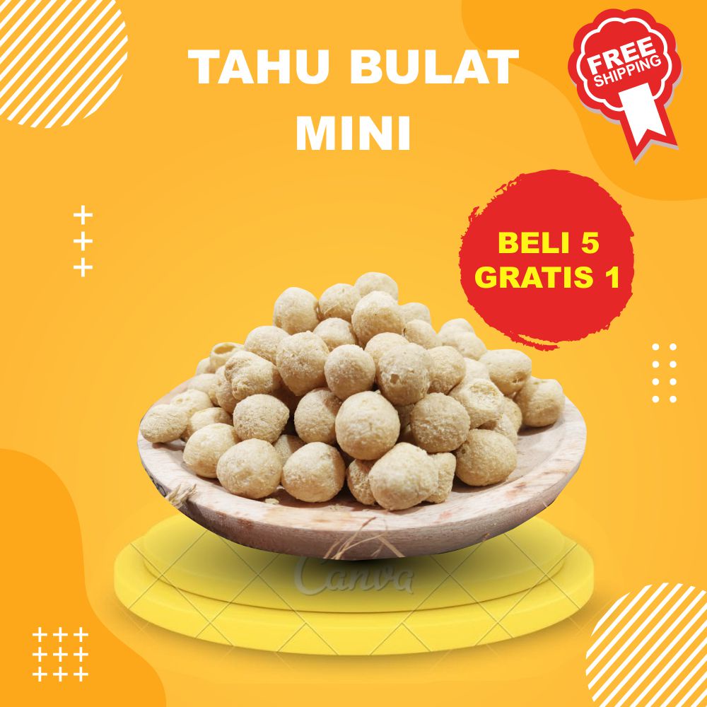 Jual Snack Tahu bulat mini / Keripik tahu kering / Tahu Bulat Mini Kering / netto 250gram ...