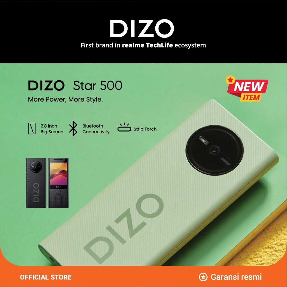 Jual DIZO Star 500 Featured Phone | Shopee Indonesia