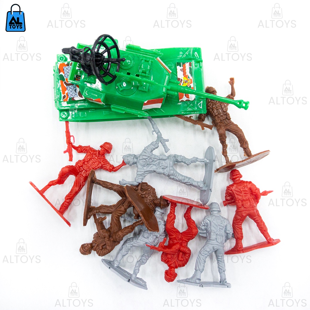 Jual MAINAN FIGURE TANK TENTARA INDONESIA ARMY KGP1945 | Shopee Indonesia