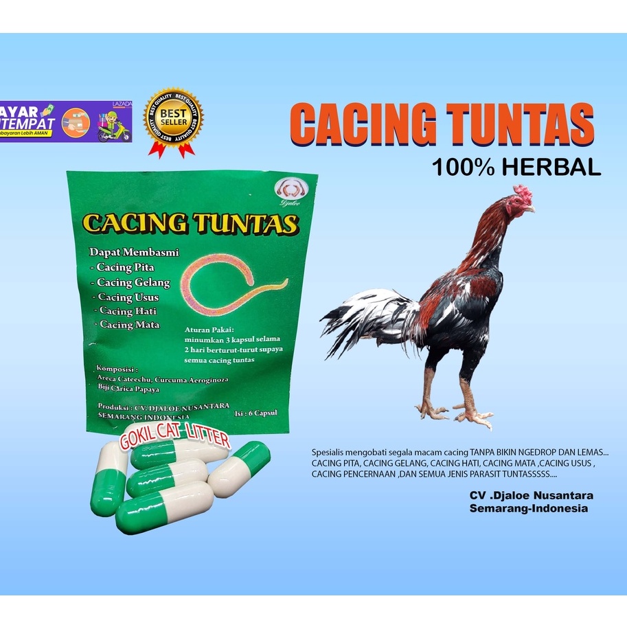 Jual OBAT CACING AYAM-DJALOE CACING TUNTAS ,OBAT CACING AYAM ,(OBAT ...