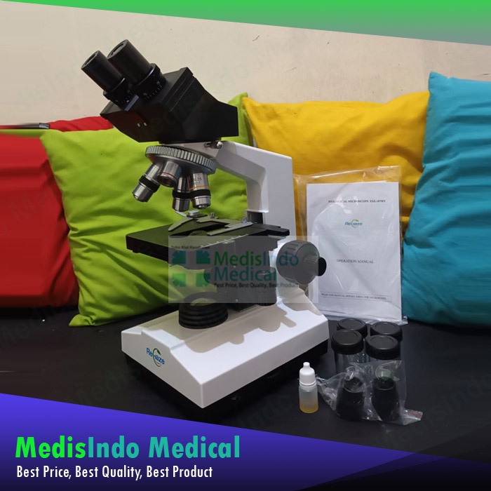 Jual Mikroskop Binokuler XSZ 107BN Merk Re Haze | Microscope Elektrik ...