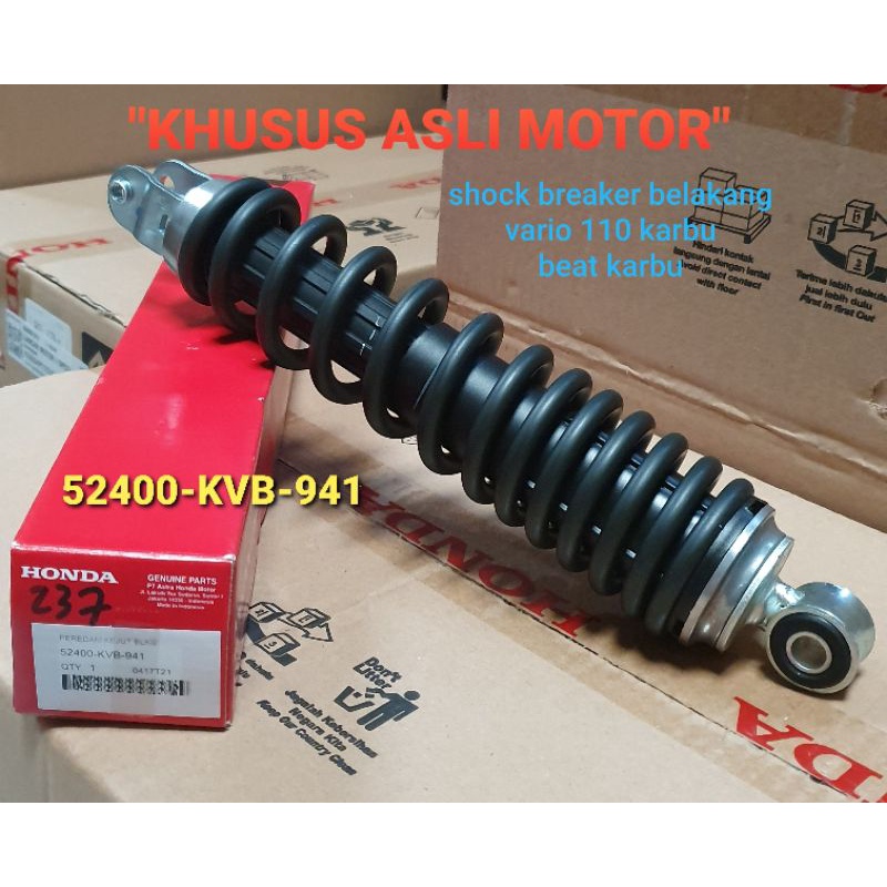 Jual AHM SHOCKBREAKER BELAKANG, PEREDAM KEJUT BELAKANG, cushion assy RR, original, VARIO 110 ...